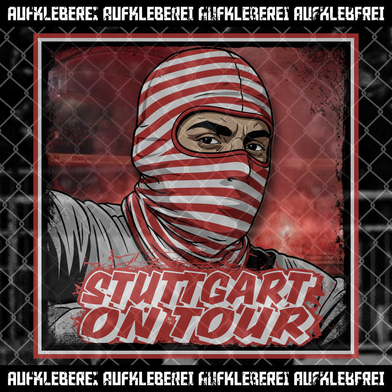 Sticker "Stuttgart on Tour" – AUFKLEBEREI